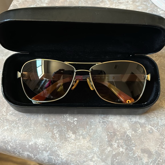 Coach | Accessories | Coach Hc 72 L038 Caroline Aviator Sunglasses ...